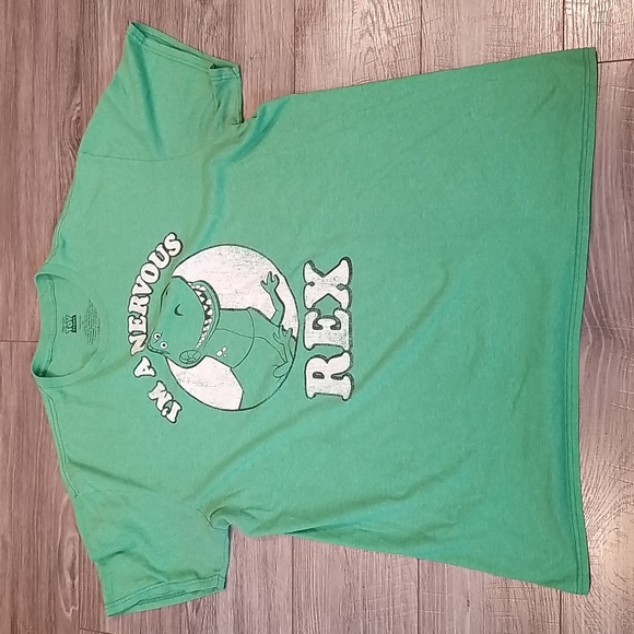Disney | Shirts | Disney Toy Story Im A Nervous Rex Mens Sz Xl Shirt ...